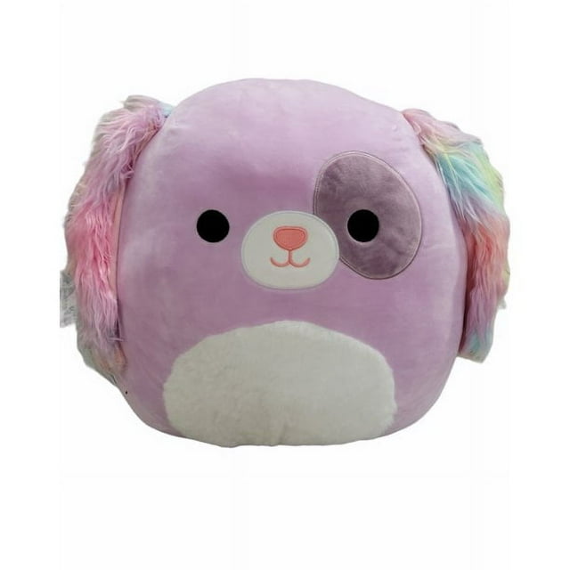 Squishmallows Official Kellytoy Plush 12" Barb Puppy Dog Rainbow Plush ...