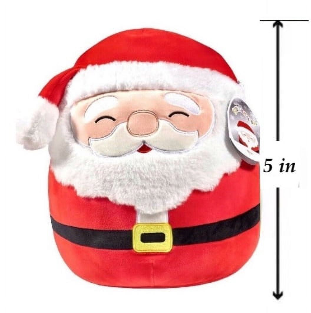 Squishmallows Official Kellytoy Plush 5 inch Holiday Santa 'Nick ...