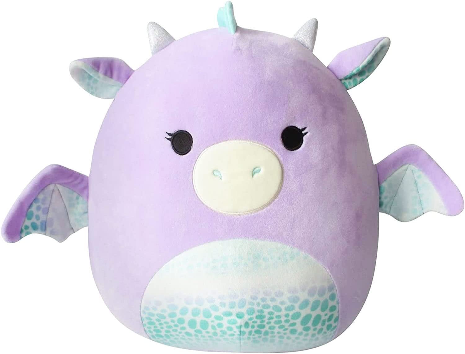 Squishmallows Official Kellytoy Plush 7.5 Inch Squishy Stuffed Toy Animal (Drow The Dragon ...