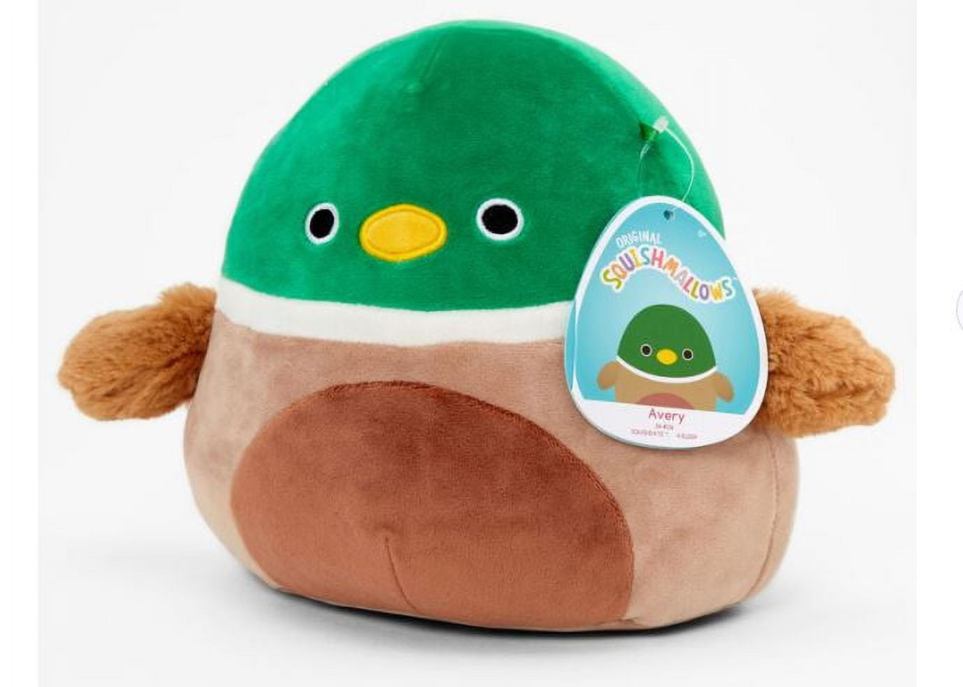 Squishmallows Official Kellytoy Plush 8 Inch Avery Duck - Squish date 2019 - Walmart.com