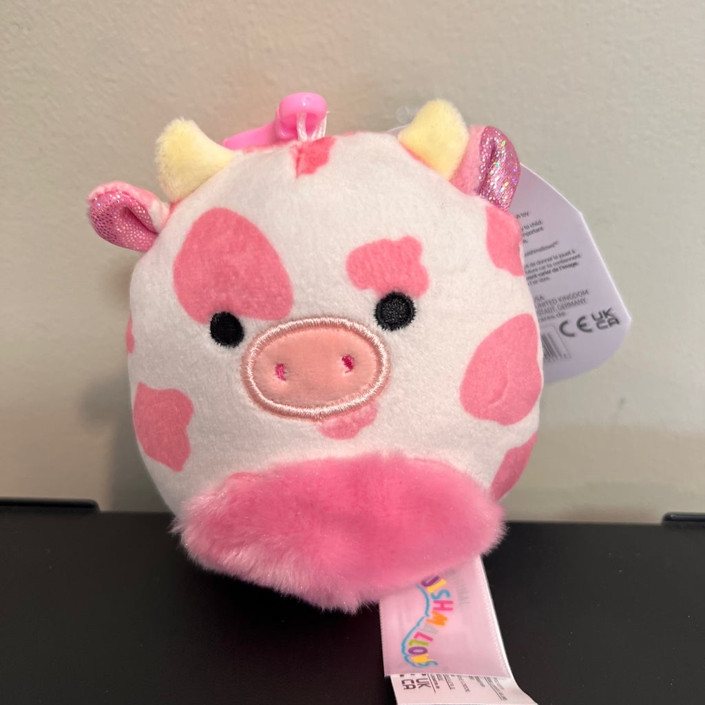 Squishmallows Official Kellytoy Plush Toy Animal ( 3.5" Clip ...