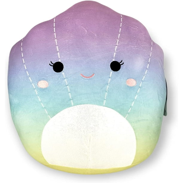 Squishmallows Official Kellytoy Sea Life Squad 8" Shauna the Shell ...
