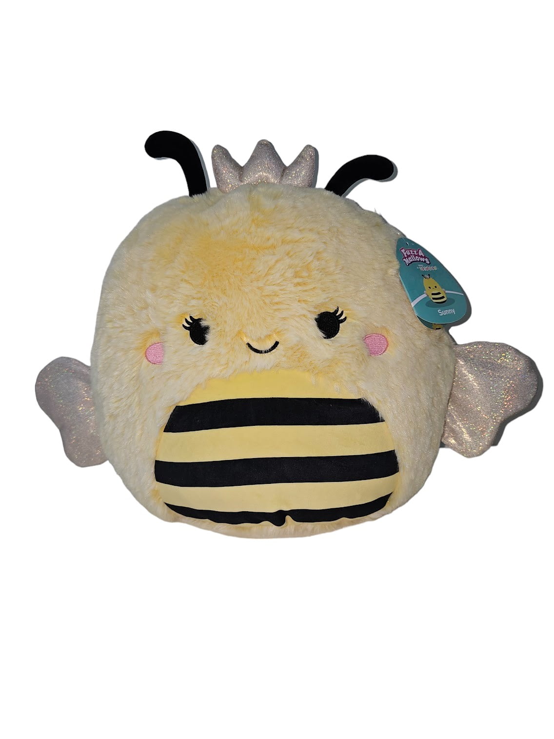 Squishmallows Official Kellytoys 12 Inch Sunny the Bee Fuzzamallow ...