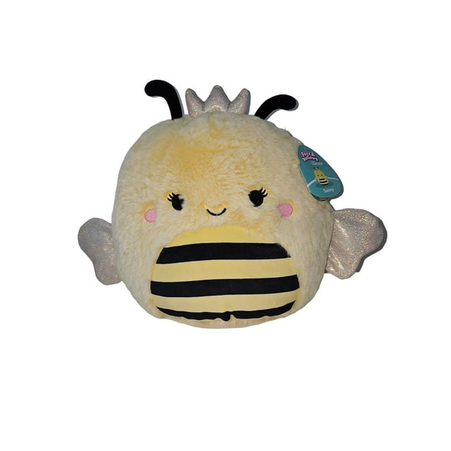 Squishmallows Official Kellytoys 12 Inch Sunny the Bee Fuzzamallow ...