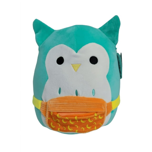 Squishmallows Official Kellytoys 12 Inch Winston the Owl with Pouch ...