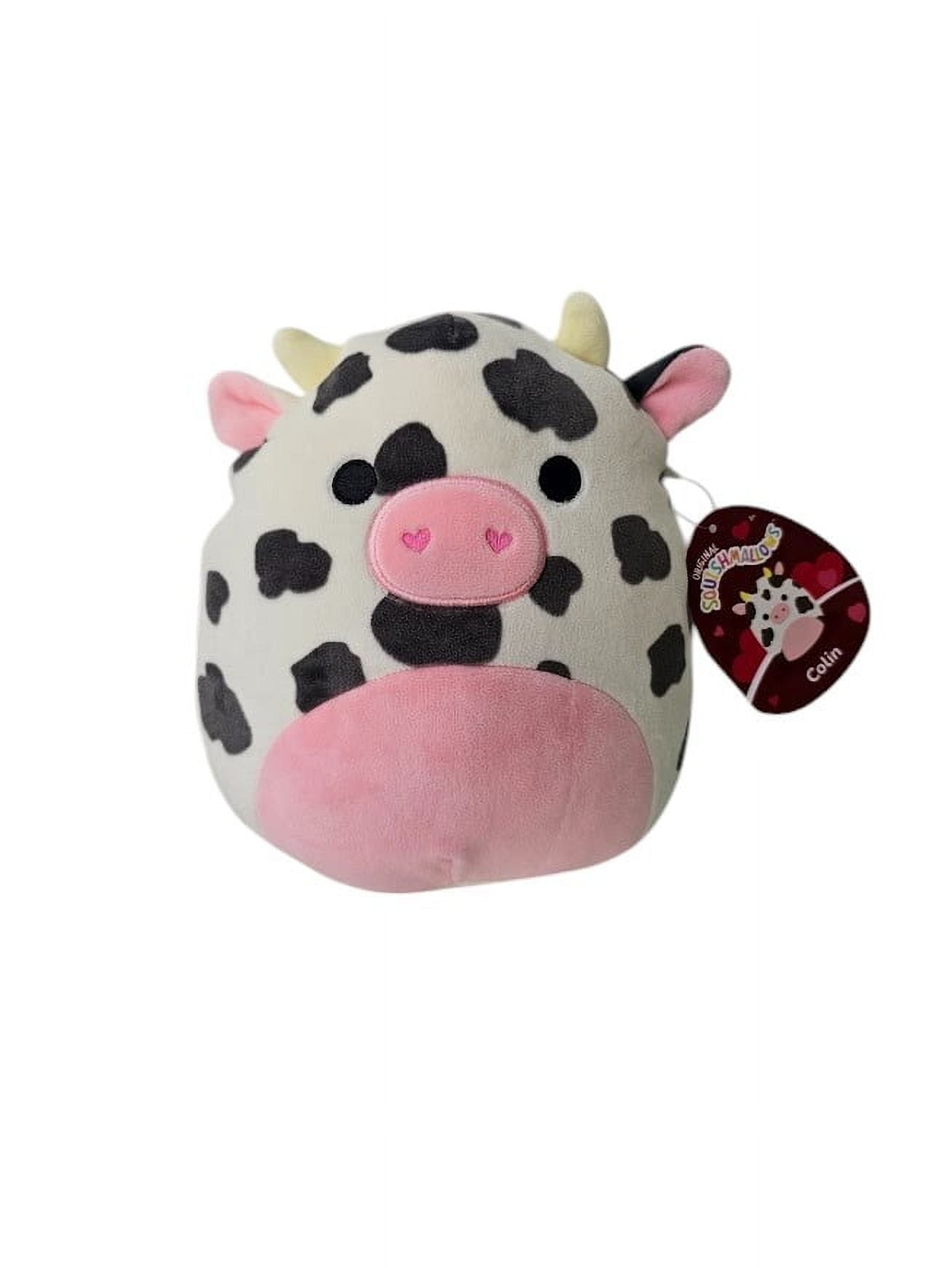 Squishmallows Official Kellytoys 8 Inch Colin The Spotted Cow With ...
