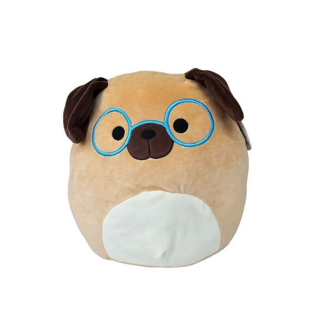 Kellytoys Squishmallows Baby Plush, 12 Inch Daryl the Dog with Glasses ...