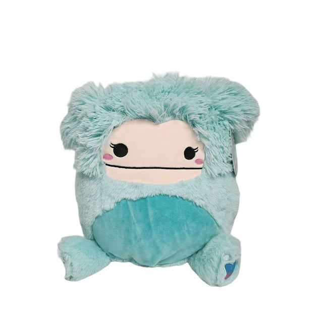 Squishmallows 12 Inch Joelle the Teal Bigfoot Fuzzamallow, Ultimate ...