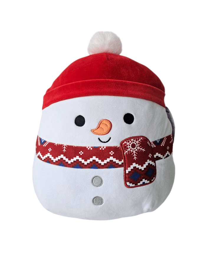 Squishmallows Official Kellytoys Plush 12 Inch Manny the Snowman With ...