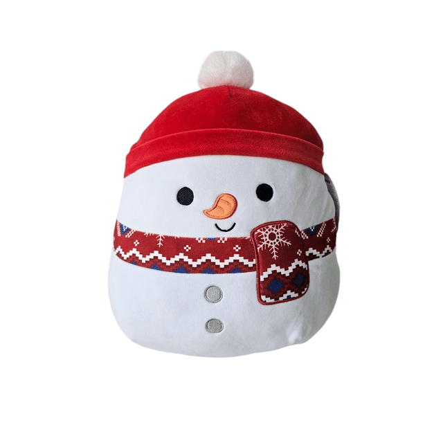 Squishmallows Official Kellytoys Plush 12 Inch Manny the Snowman With ...