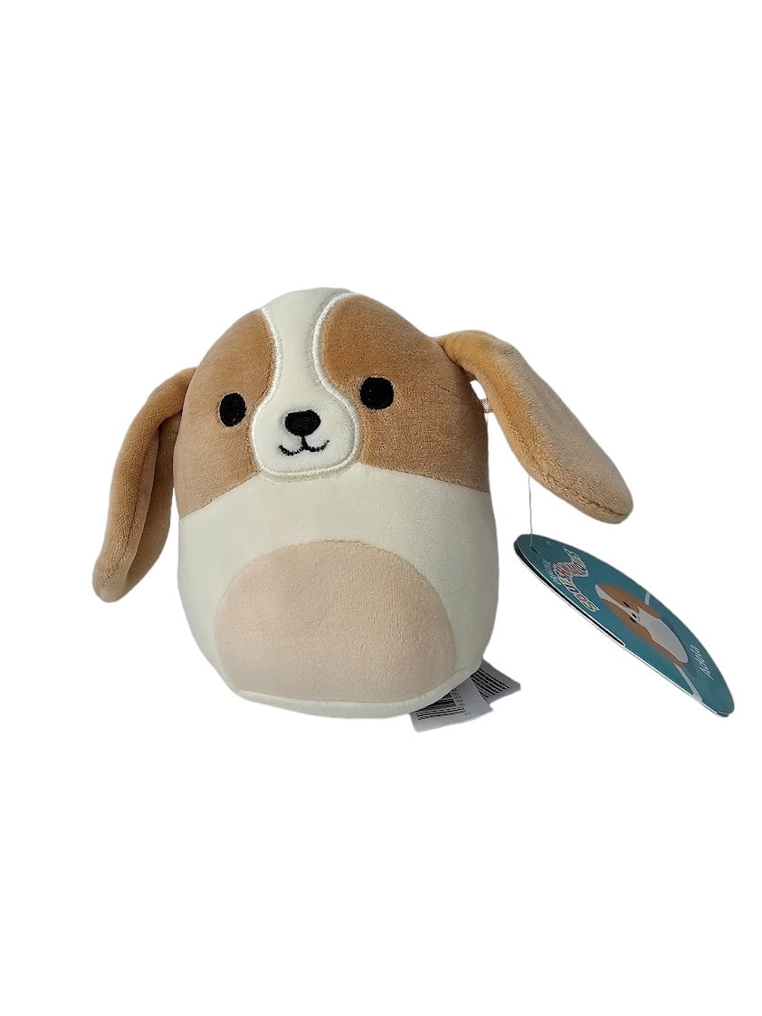 Squishmallows Official Kellytoys Plush 5 Inch Adela the Beige Basset ...