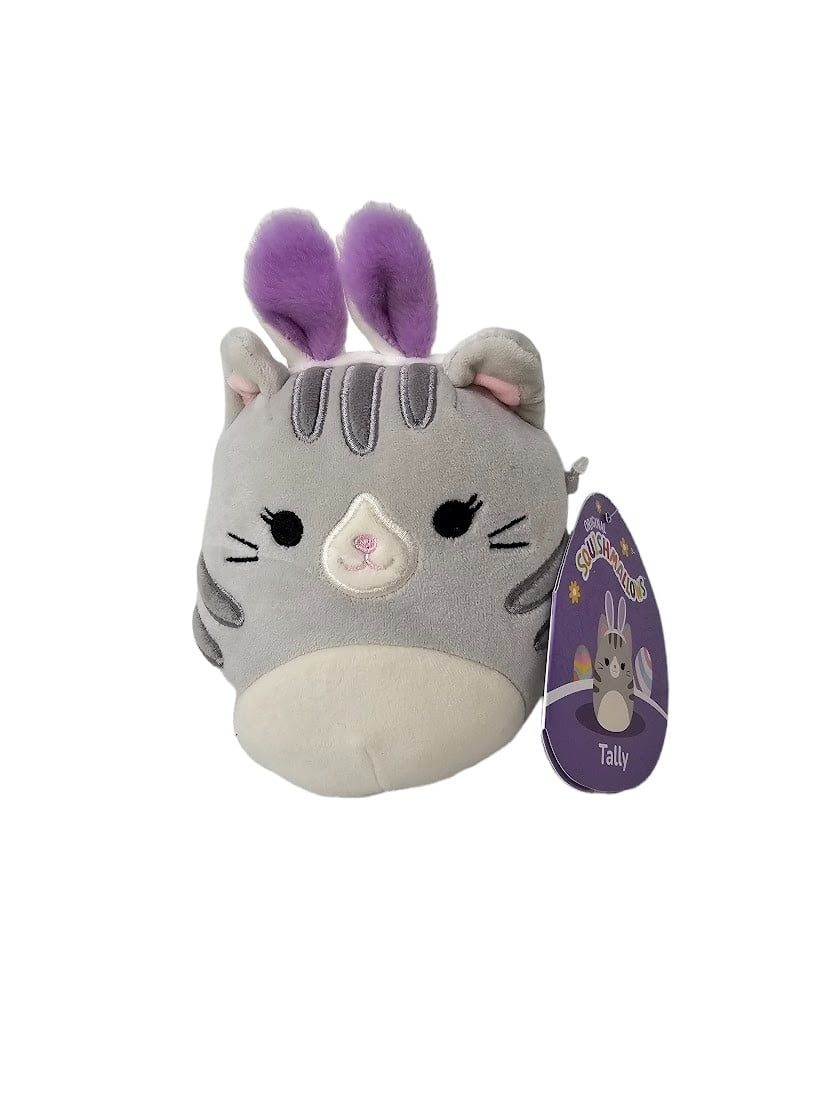 Squishmallows Official Kellytoys Plush 5 Inch Tally the Gray Cat with ...