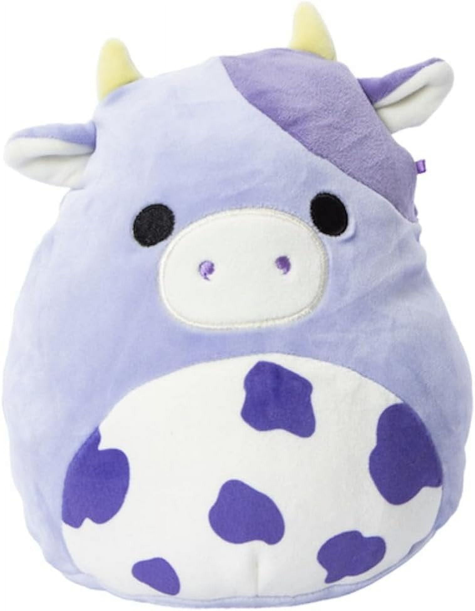 Official Squishmallows Kellytoys Plush 7.5'' Bubba the Purple Cow ...