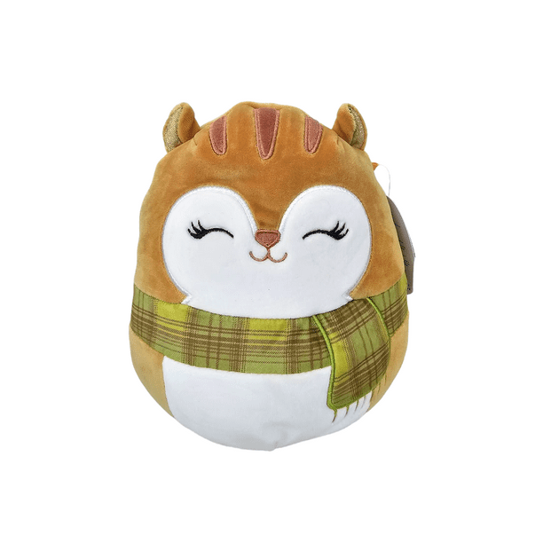 Squishmallows Official Kellytoys Plush 7.5 Inch Erin the Squirrel Plaid ...