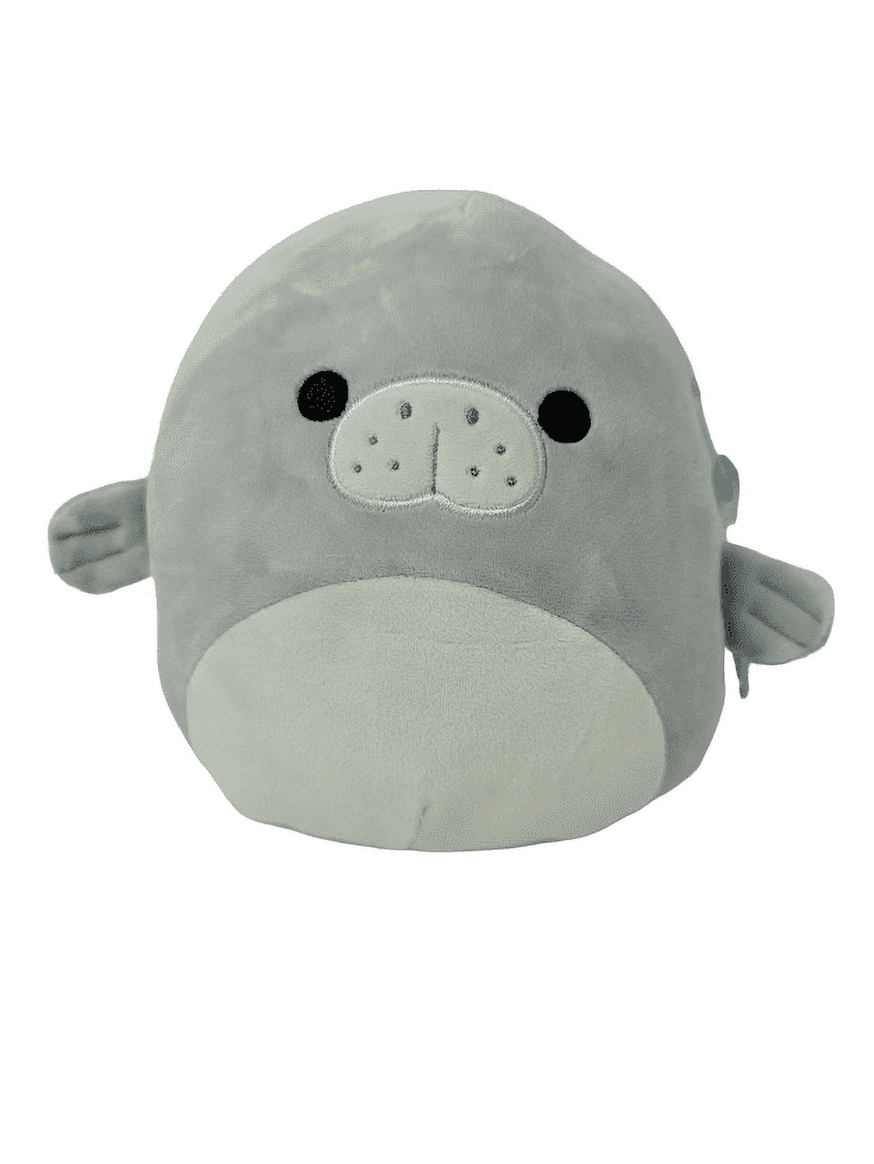 Squishmallows Kellytoys 7 Inch Plush, Matt the Gray Manatee, Super Soft ...