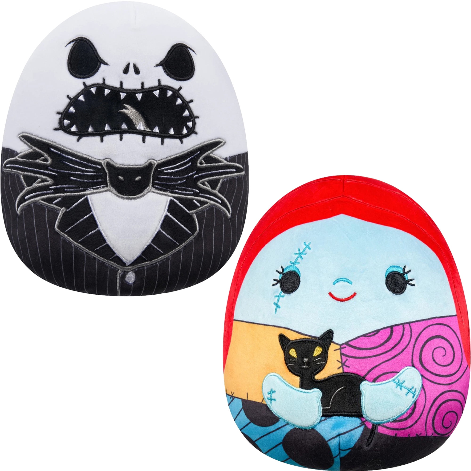 Squishmallows Official Kellytoys Plush 8 Inch Angry Jack Skellington ...