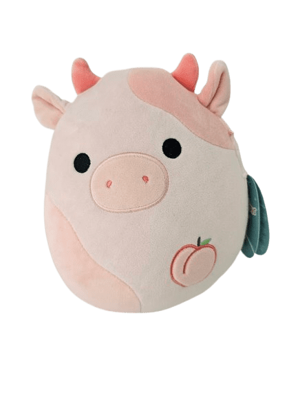 Squishmallows Official Kellytoys Plush 8 Inch Lilaz the Peach Cow ...
