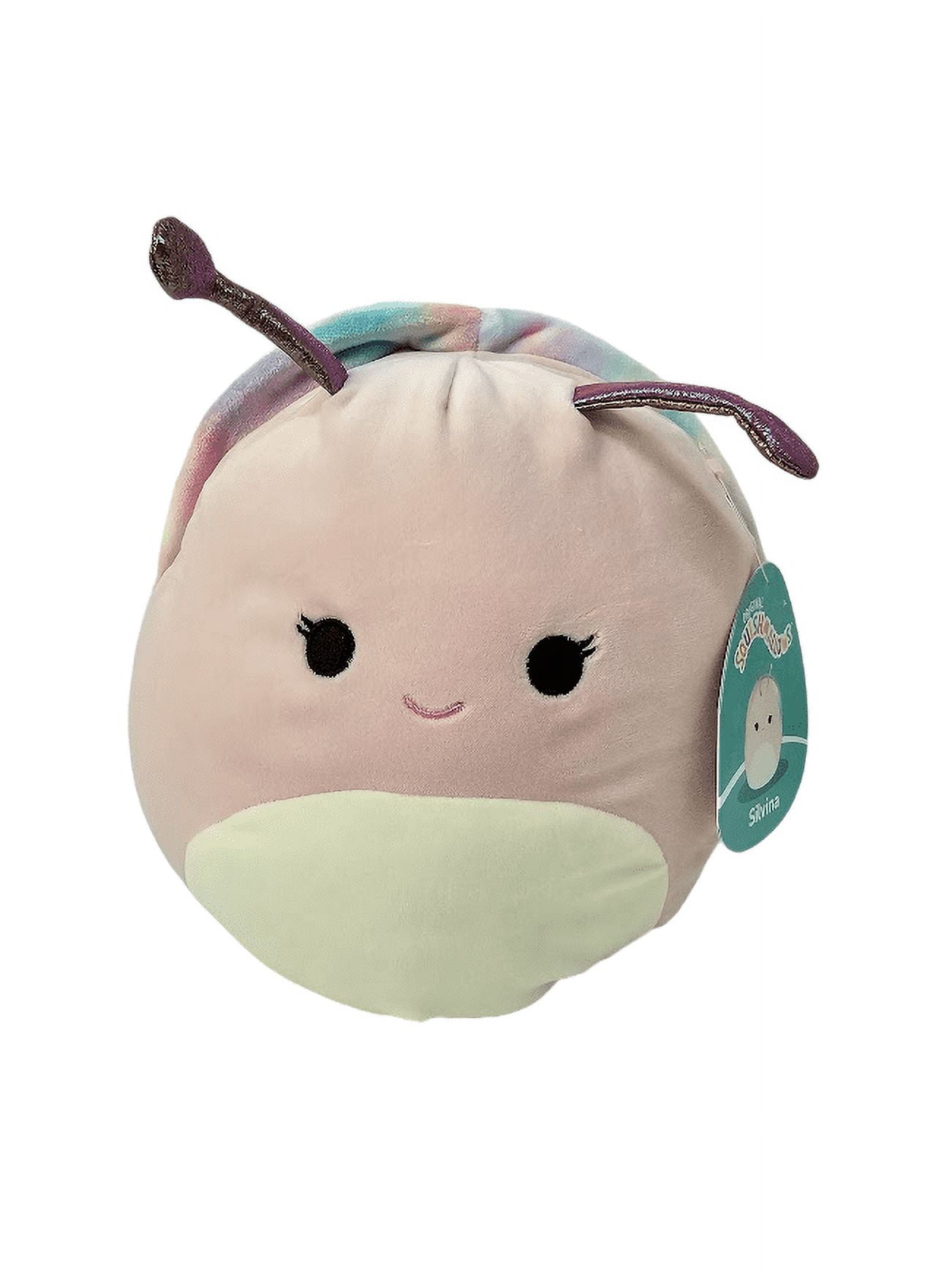 Squishmallows Official Kellytoys Plush 8 Inch Silvina the Pink Snail ...