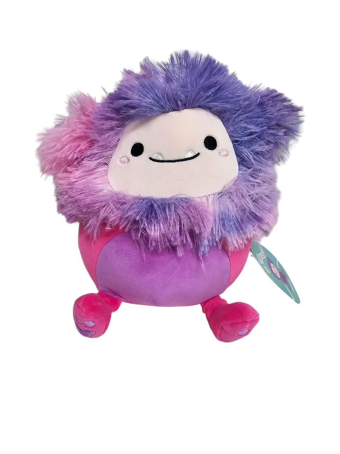 Squishmallows Official Kellytoys Plush 8 Inch Woxie the Purple Bigfoot ...