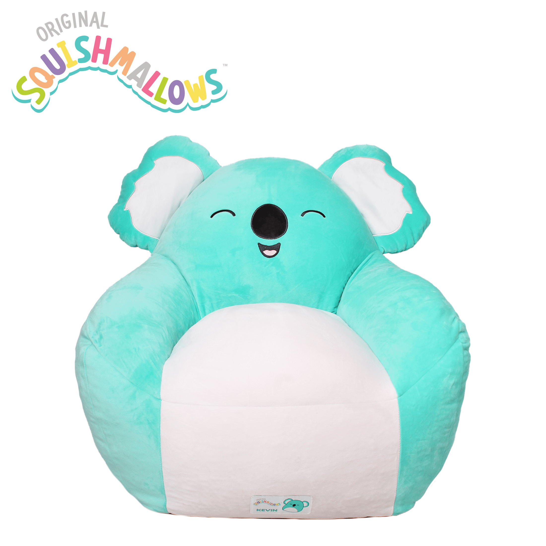 Squishmallows Official Kevin Bean Bag Chair - 30 in Wide Kids Squishy ...