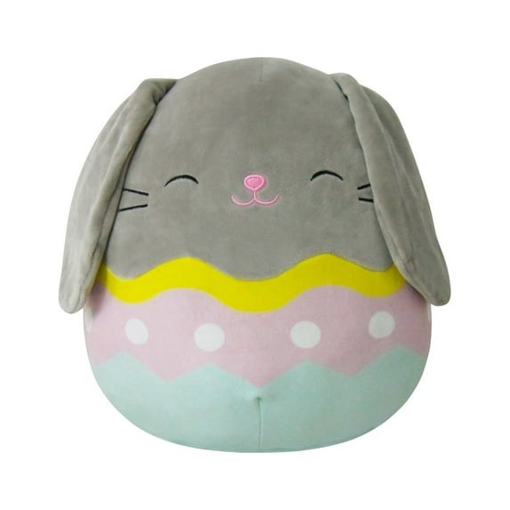 Squishmallows Official Plush 12 inch Blake the Grey Bunny - Child's ...