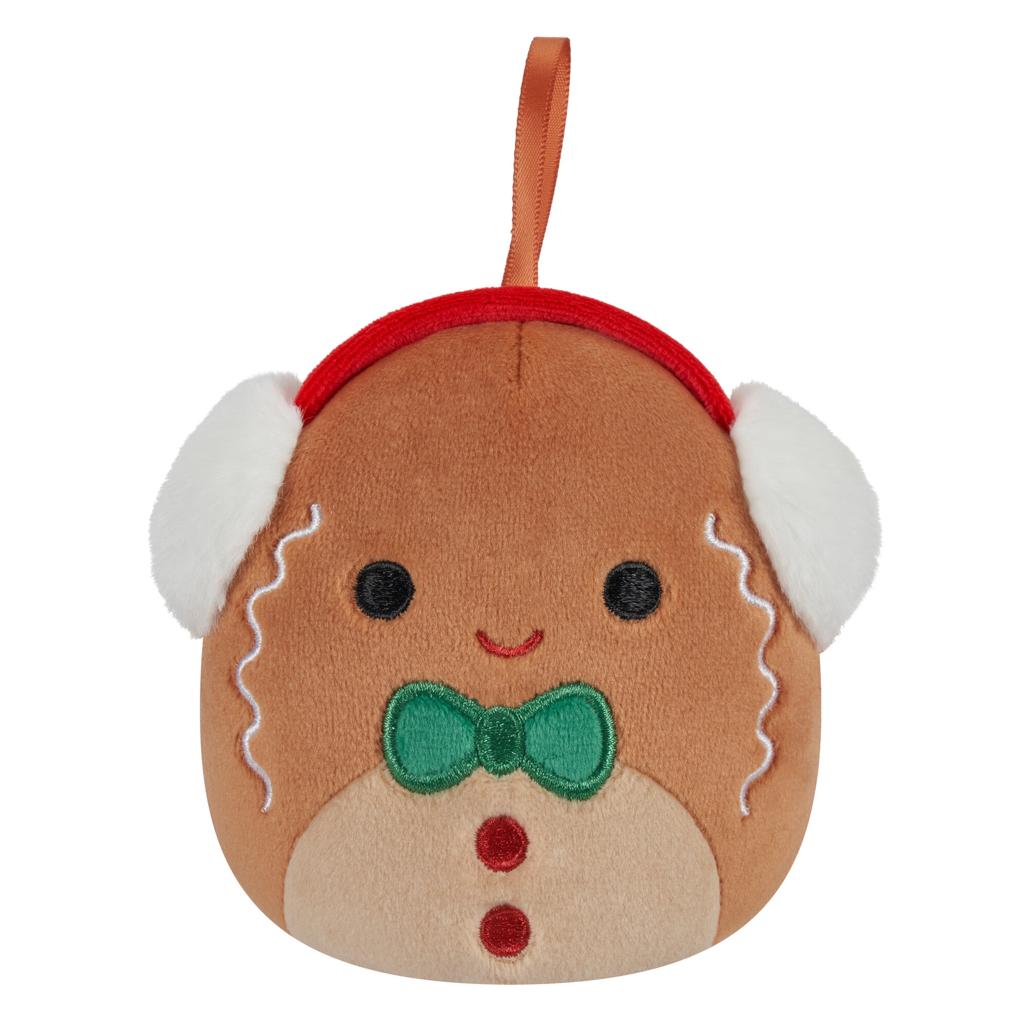 Squishmallows Official Plush 4 inch Gingerbread Ornament - Childs Ultra ...