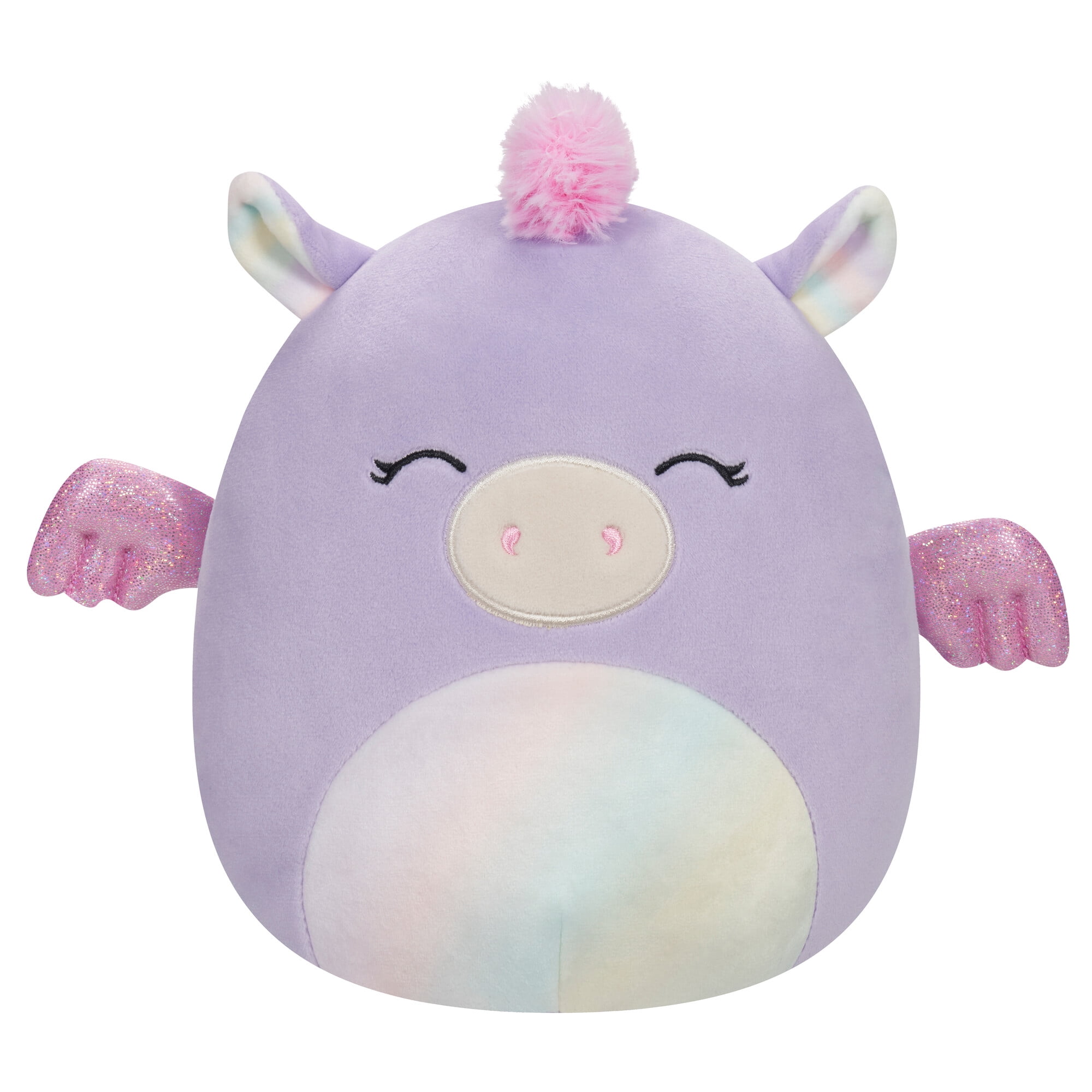 Squishmallows Official 7.5 inch Plush Toy - Rei, Pink and Purple ...