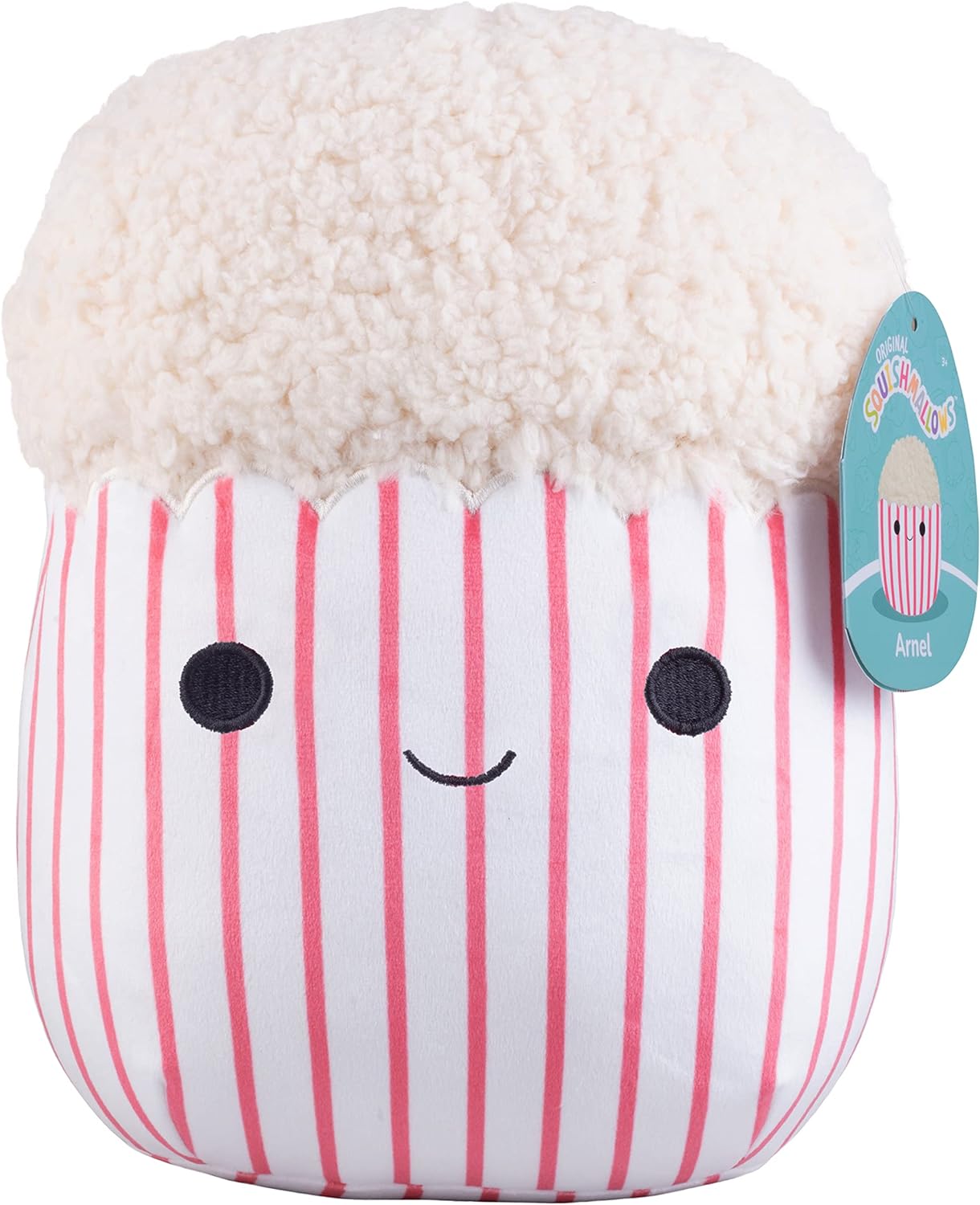 "Kellytoy Squishmallows 10"" Arnel The Popcorn - Soft Food-Themed Plush ...