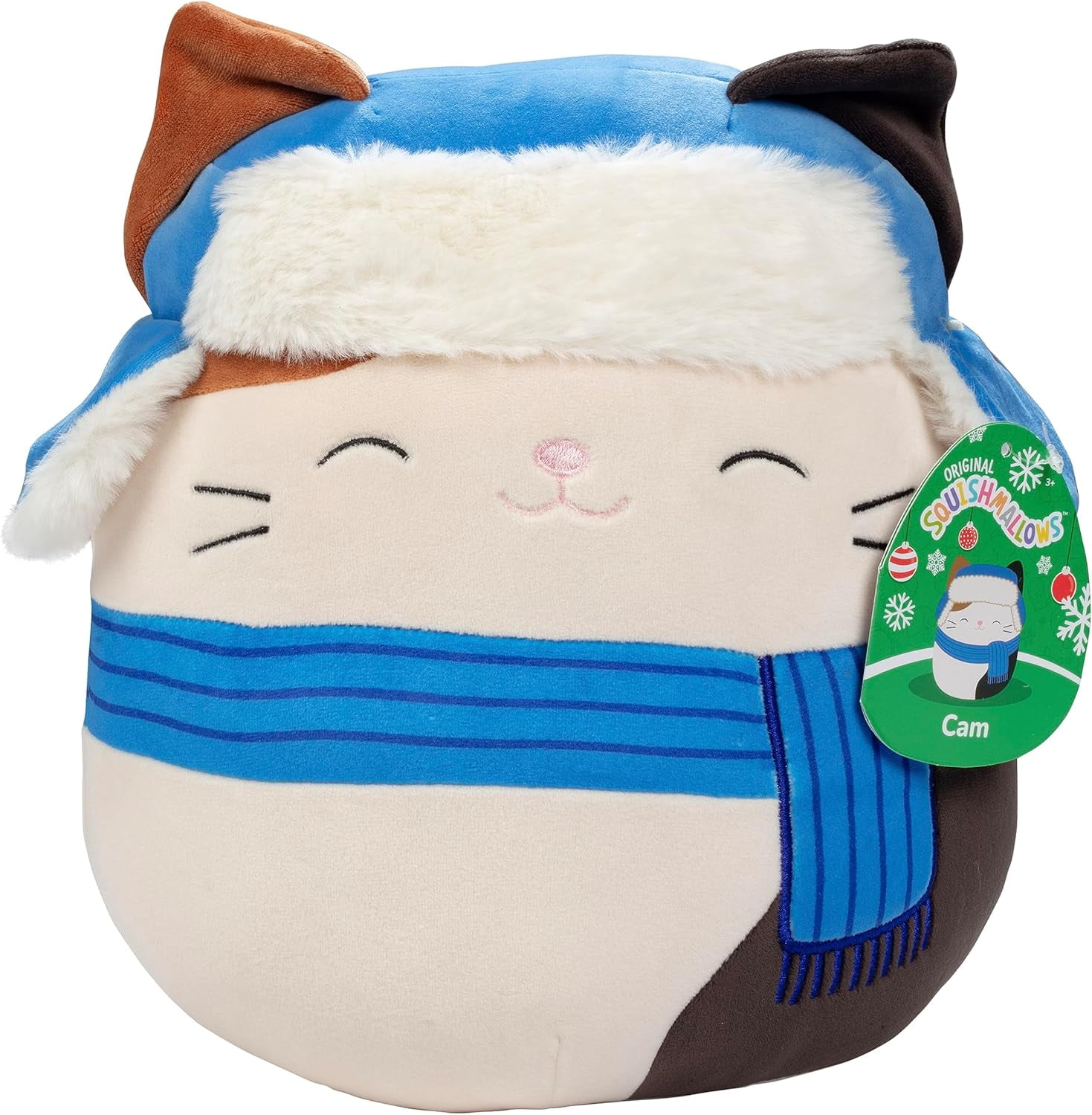 "Kellytoy 2023 Official - Squishmallows 10"" Cam The Cat Plush Toy ...