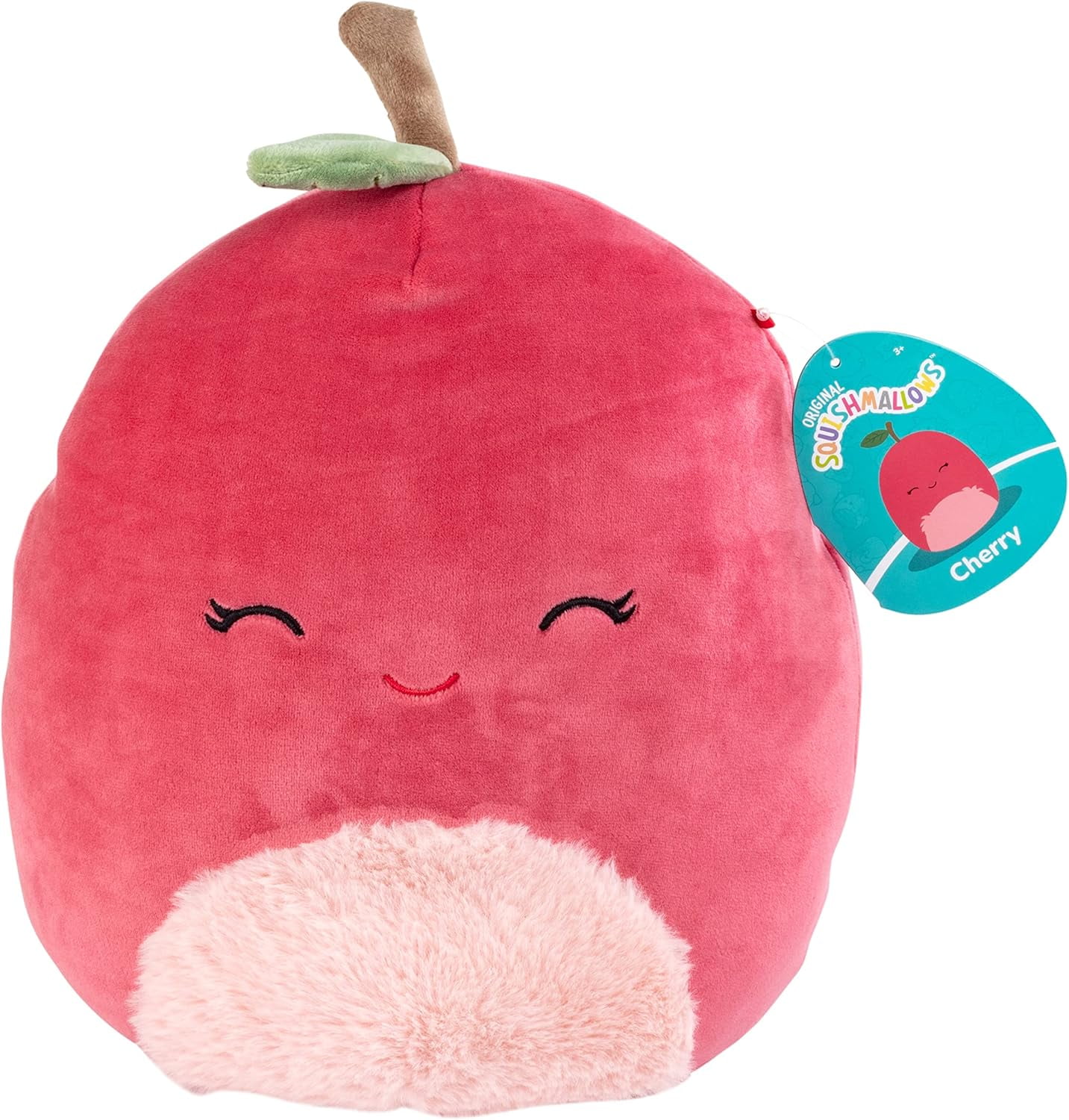 "Official Kellytoy 10"" Squishmallows Cherry Plush - Soft Fruit Toy ...