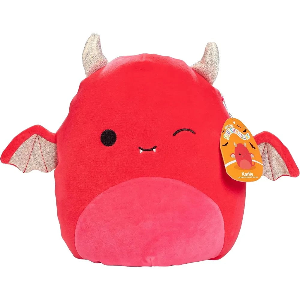 "Kellytoy Squishmallows 10"" Karlie the Devil - Soft & Plush Stuffed ...