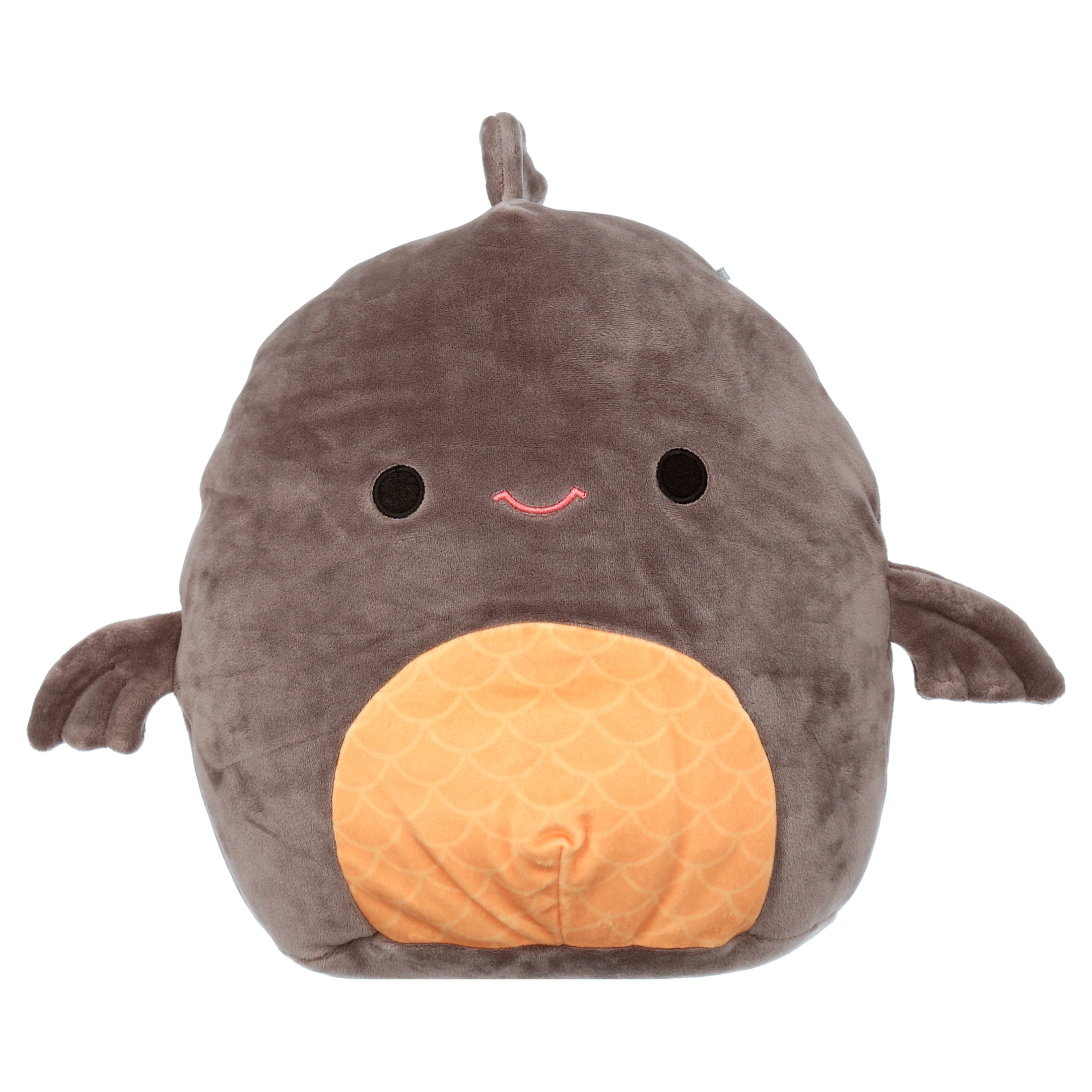 "Kellytoy Squishmallows 10"" Khalil The Black Koi Fish - Soft Aquatic ...