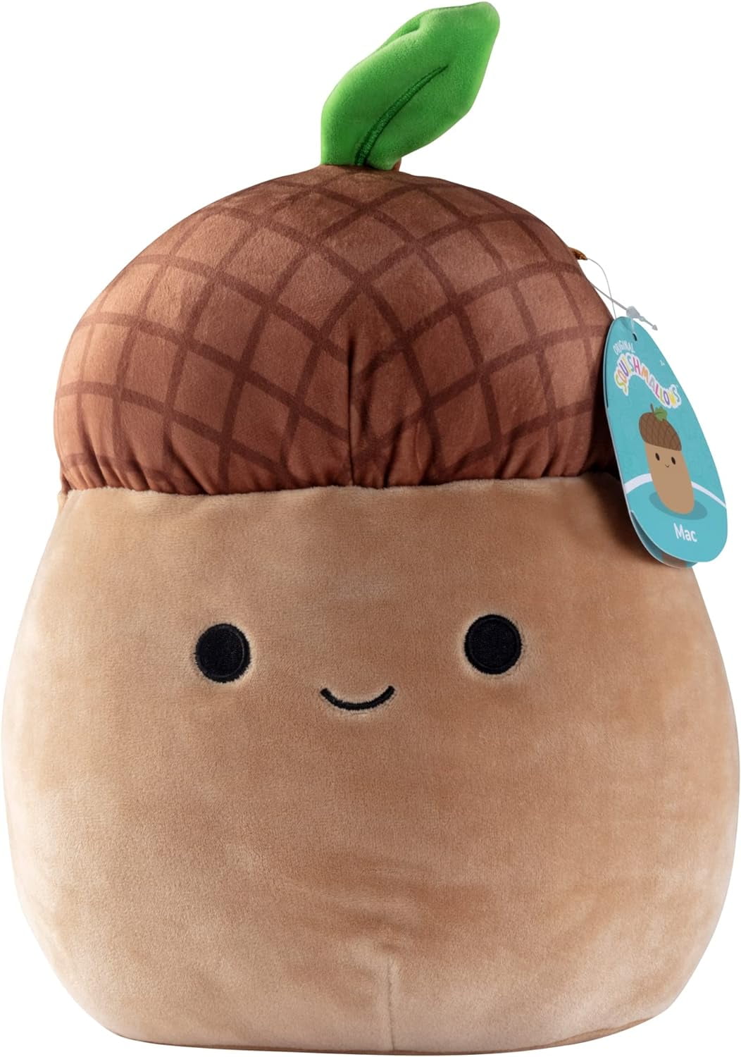 Squishmallows Original 10-Inch Mac The Acorn - Official Jazwares Plush ...