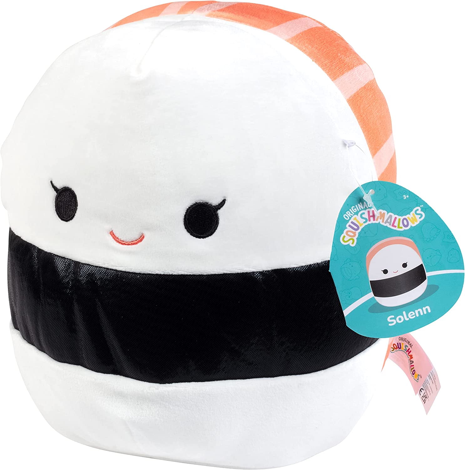 "Squishmallows 10"" Solenn, The Salmon Sushi Plush - Kellytoy - Soft ...