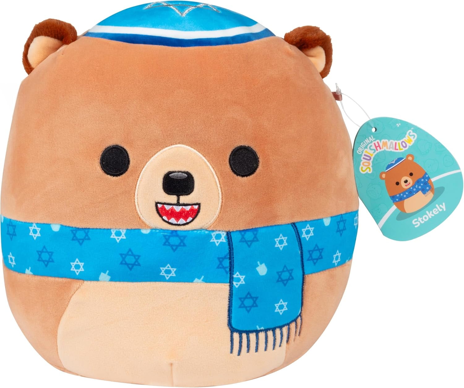 Squishmallows Original 10-Inch Stokely The Jewish Passover Bear ...