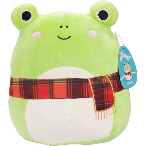 Squishmallows, Plush Toy, 10-Inch Wendy The Frog, Soft & Squishy ...