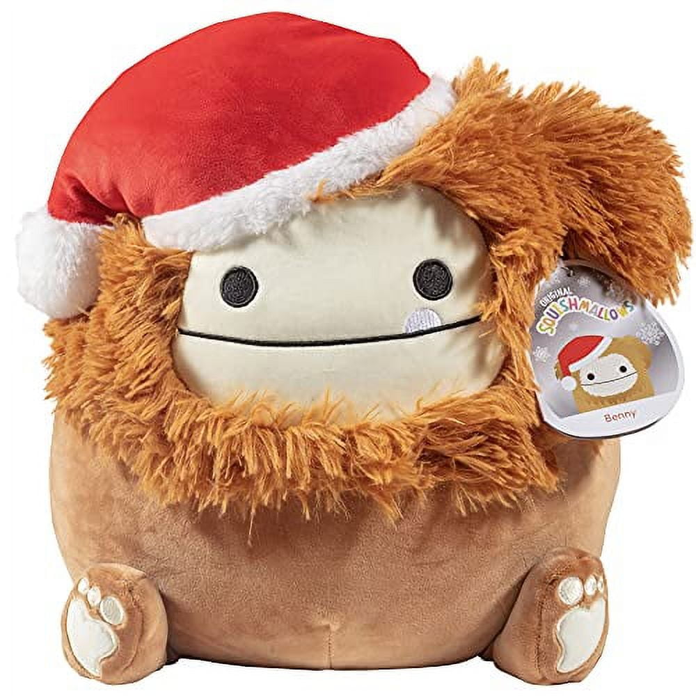 "Kellytoy Squishmallow 12"" Benny The Bigfoot - Soft, Squishy Holiday ...