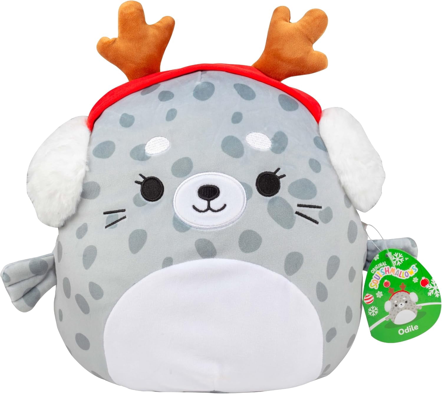 Squishmallows Original 12-Inch Odile The Seal - Official Jazwares Plush ...