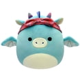 Squishmallows, Plush Toy, 14 inch Tatiana the Teal Dragon, Ultra Soft ...
