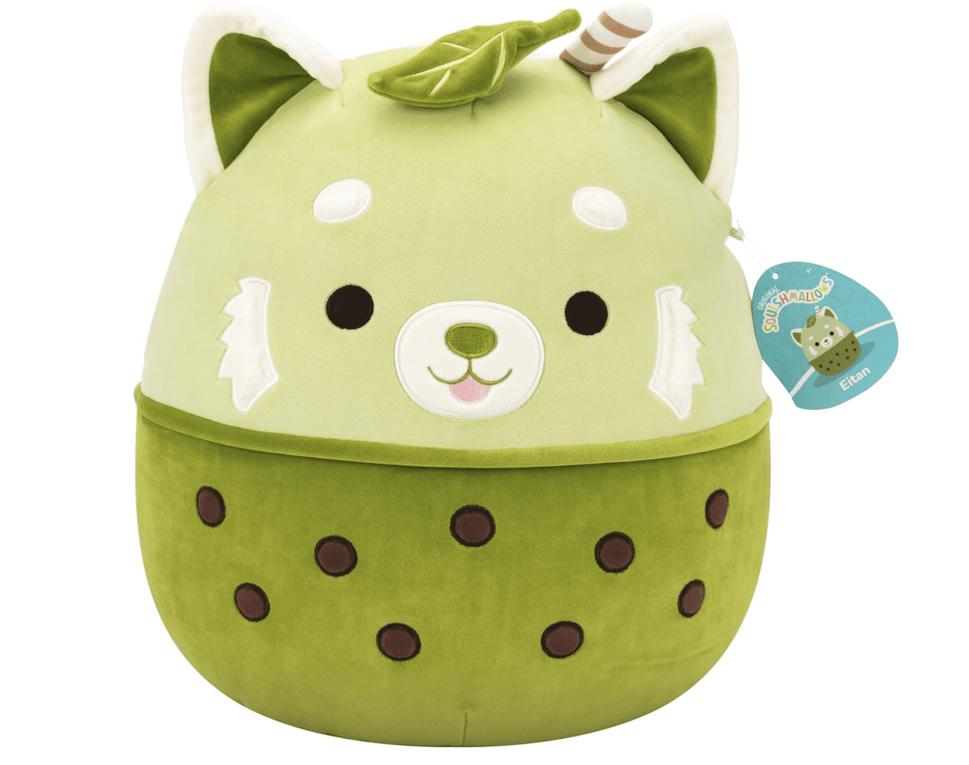Squishmallows Original 14in Eitan The Matcha Boba Red Panda – Official ...