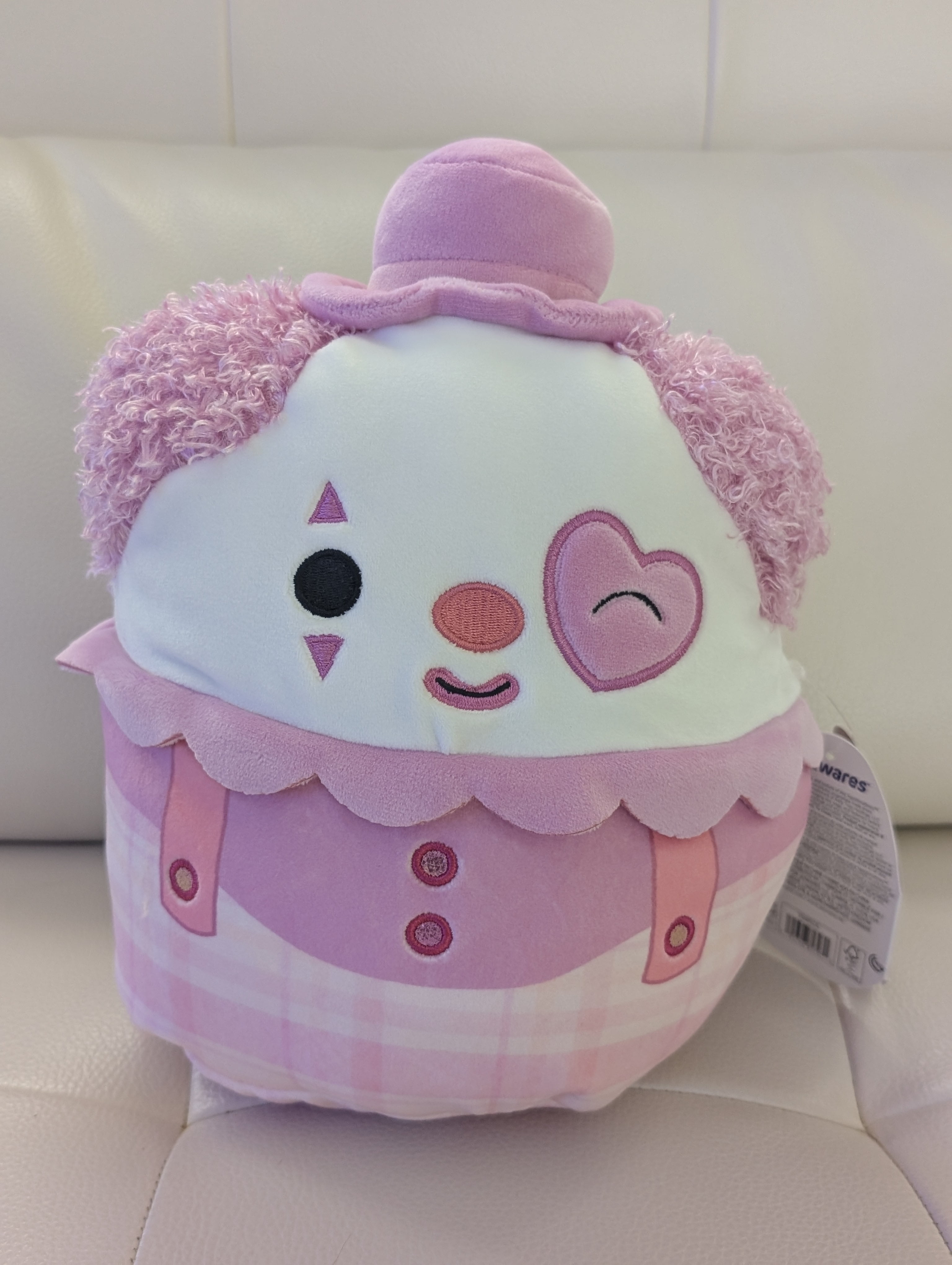Squishmallows Original 8-Inch Cupid The Clown - Official Jazwares Plush ...