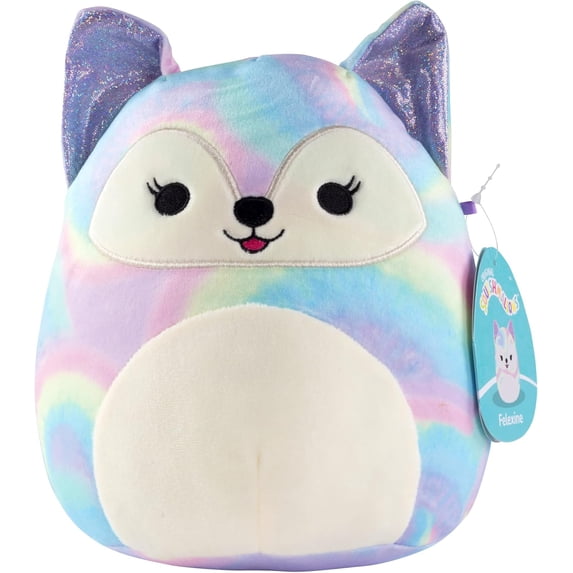 Squishmallows 8-Inch Felexine Rainbow Fox Plush Toy - Walmart.com
