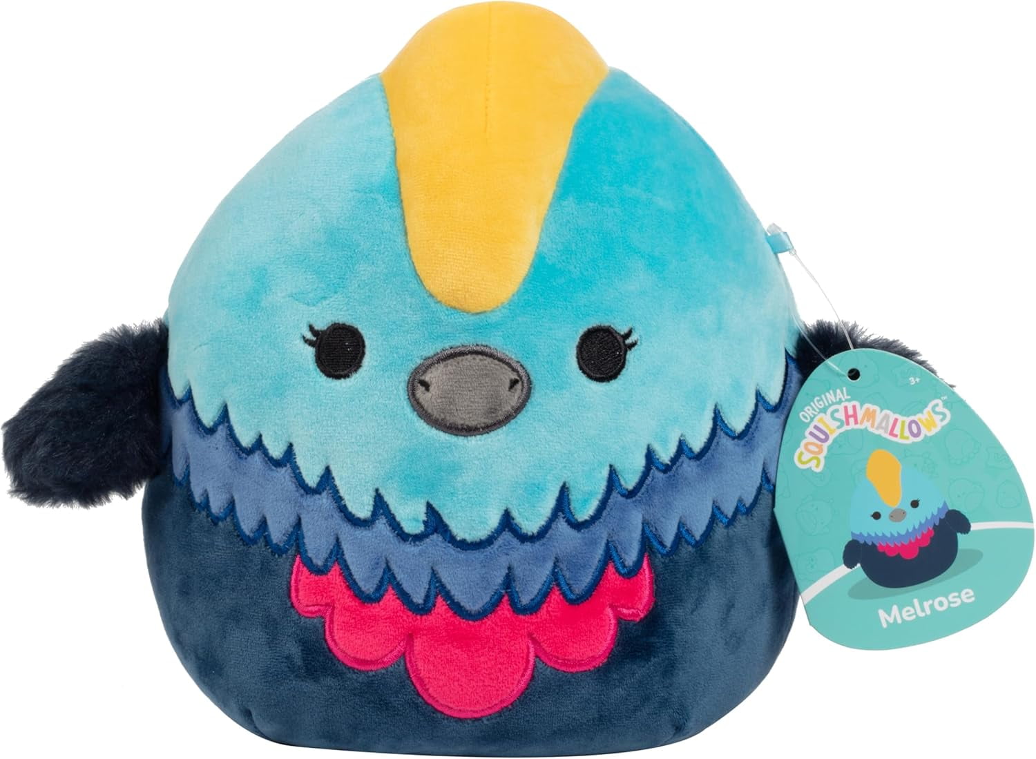 Squishmallows Original 8-Inch Melrose The Cassowary - Official Jazwares ...