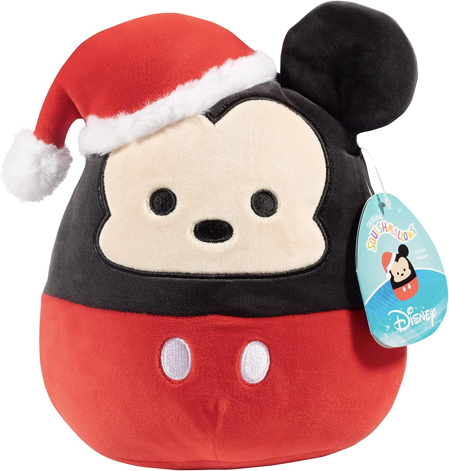 "Kellytoy Squishmallow 8"" Disney Mickey Mouse- Soft & Cute Plush Toy ...
