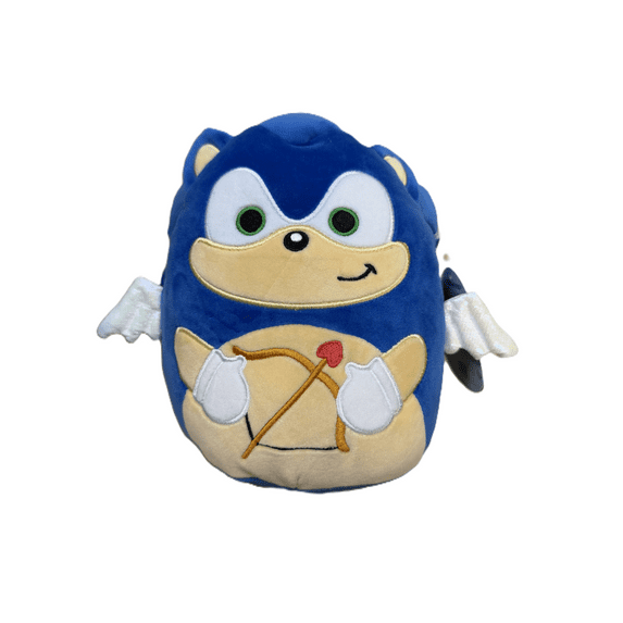Squishmallows Original 8 Inch Sonic the Hedgehog Holding Bow and Arrow ...