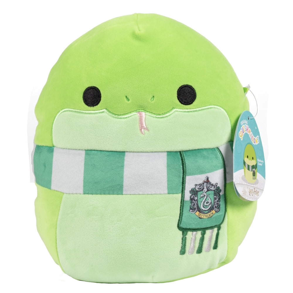 "Squishmallows 10"" Harry Potter Slytherin Snake Plushie from Hogwarts ...
