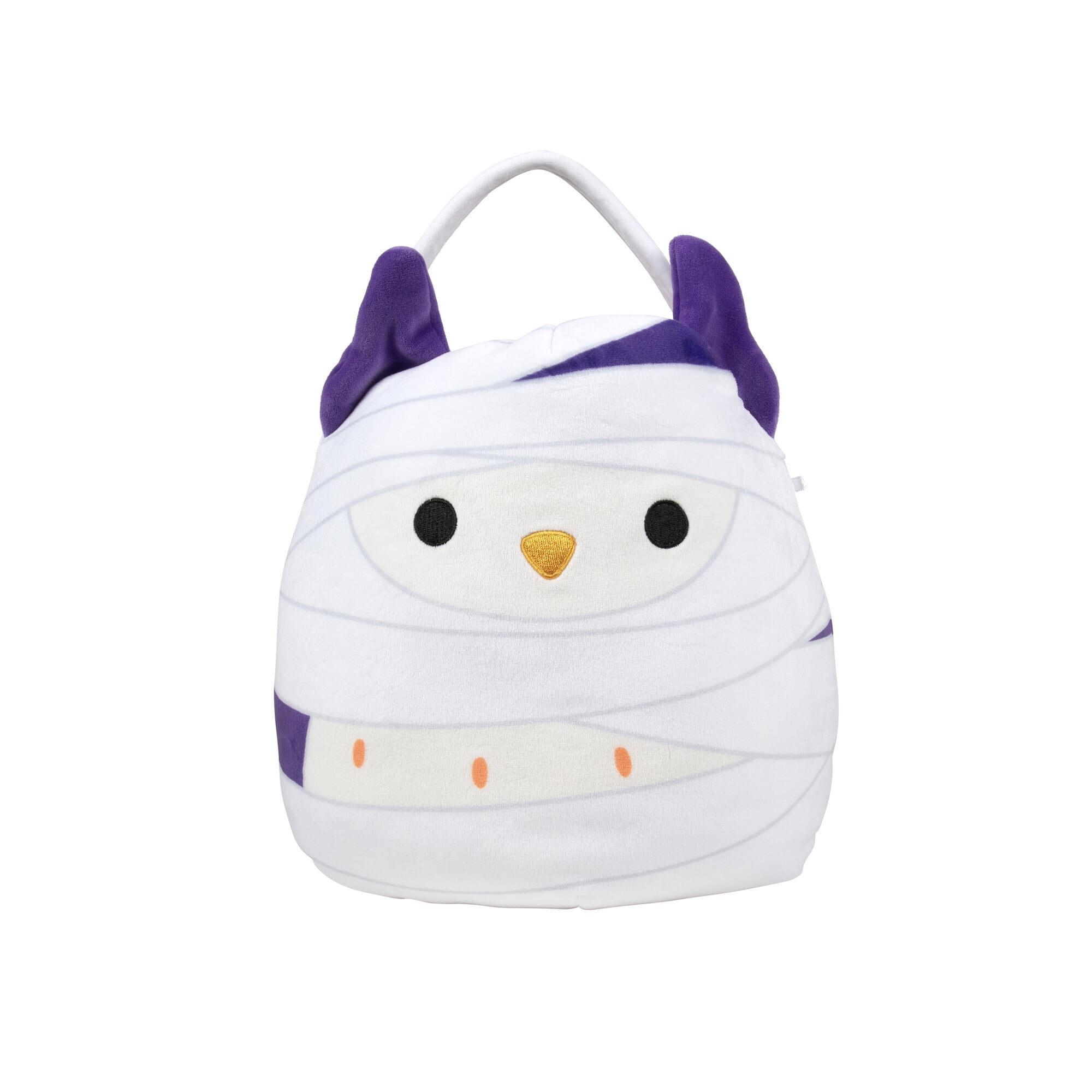 Squishmallows Original Holly Mummy Owl Halloween Treat Pail - Walmart.com