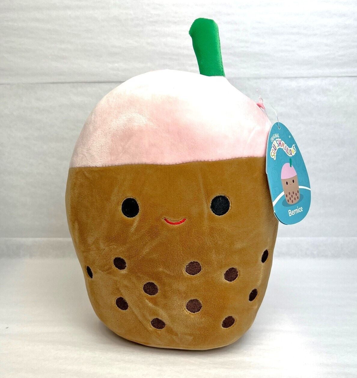 Squishmallows Original Kellytoy Plush Food Bernice the Boba Tea 8 ...