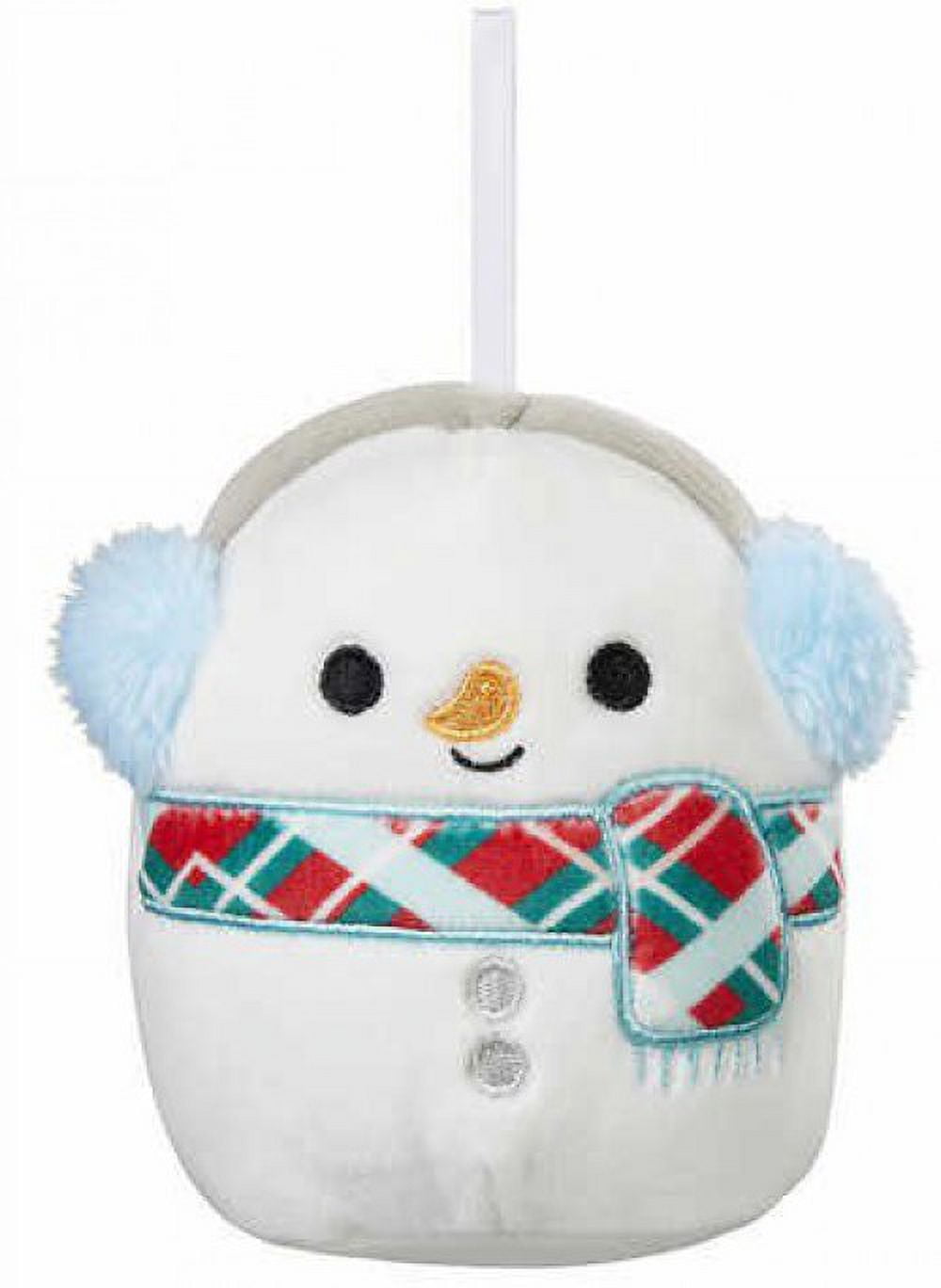 Squishmallows Ornament Manny the Snowman 4 Plush (CLASSIC Collection ...