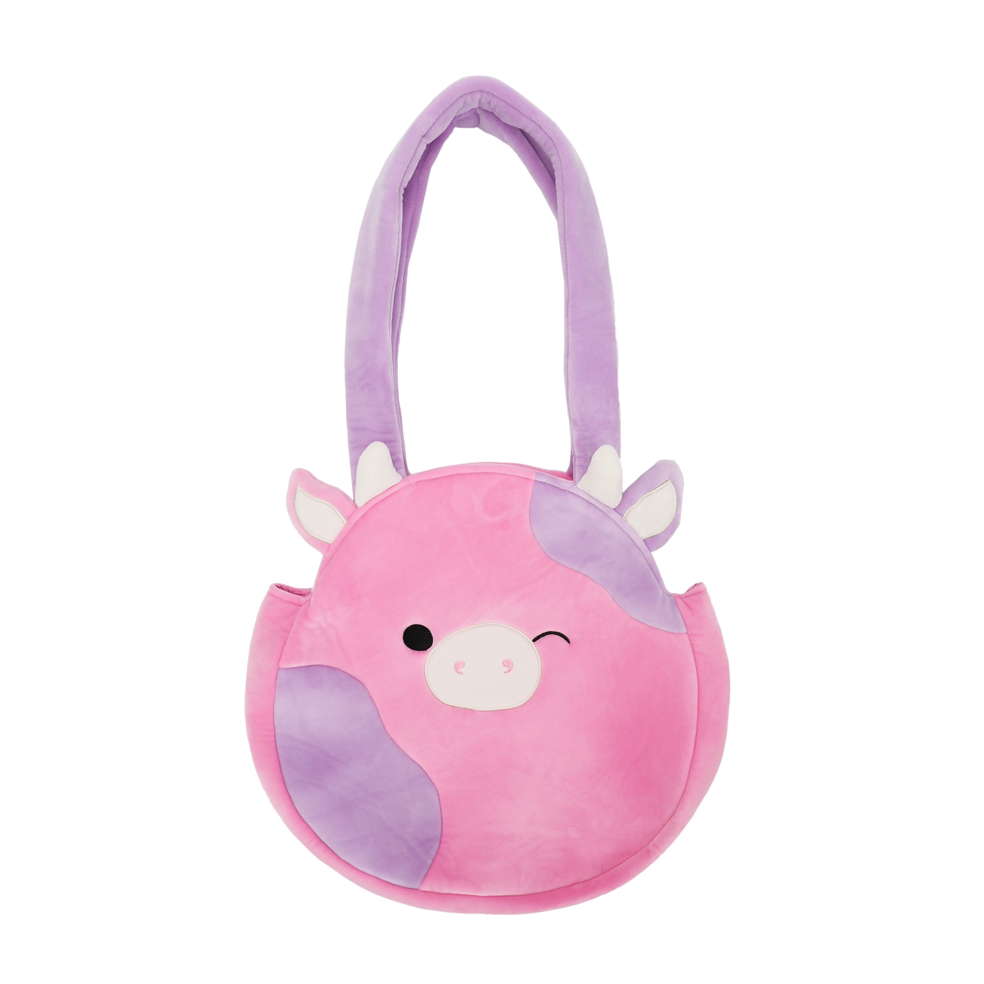 Squishmallows Patty the Cow Plush Tote Bag - Walmart.com